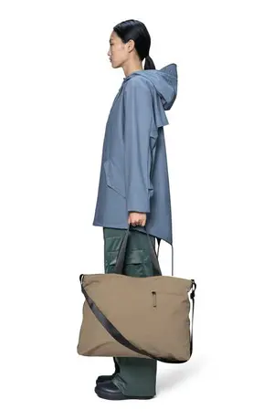 Rains Dash Messenger Tote Bag - Beige