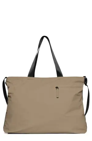 Rains Dash Messenger Tote Bag Beige