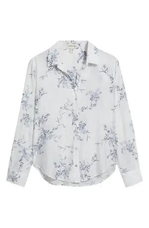 CLOTH & STONE Printed Button-up Shirt