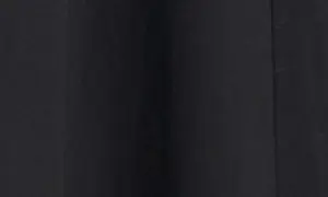 WAYF Lucy Ruched Puff Sleeve Midi Dress - Black