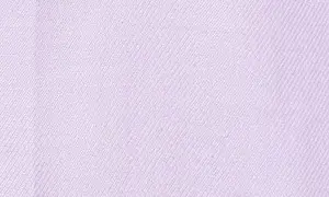 David Donahue Trim Fit Solid Stretch Cotton Twill Dress Shirt - Lilac