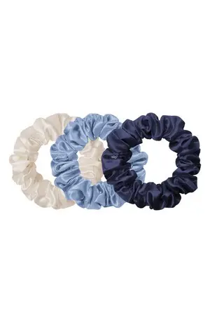 Slip Pure Silk Large Scrunchies 3 Pack - Skye