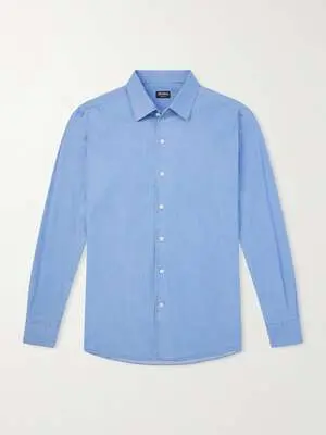 Men's Denim Collared Shirts