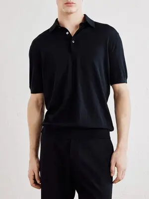 Zegna Wool Polo Shirt