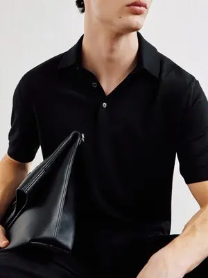 Zegna Wool Polo Shirt