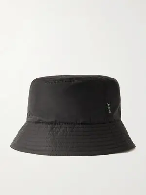 Saint Laurent Recycled Shell Bucket Hat - Black