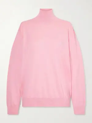 Tibi Cotton Turtleneck Sweater