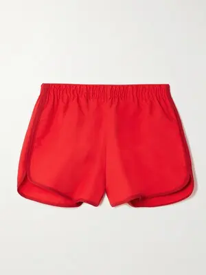 Staud Anchor Cotton-blend Shorts