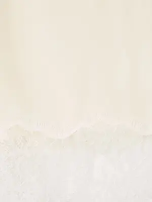 Staud Verano Lace-trimmed Silk Shorts