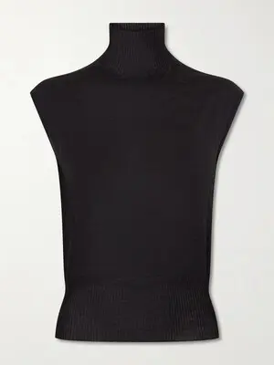 Rick Owens Wool Turtleneck Top