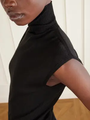 Rick Owens Wool Turtleneck Top