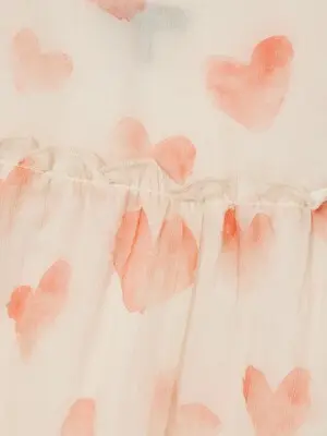 R13 Ruffled Printed Silk-chiffon Mini Dress