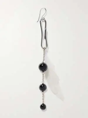 LEMAIRE Dot Single Earring - Black