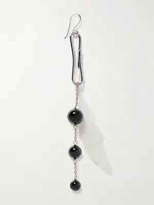LEMAIRE Dot Single Earring - Black