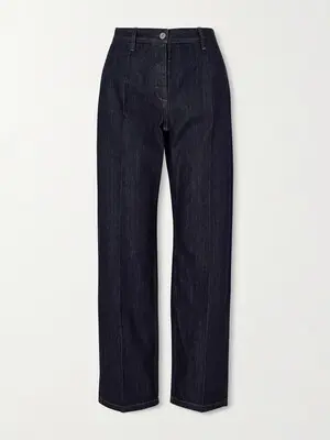 JIL SANDER Mid-rise Straight-leg Jeans - Blue