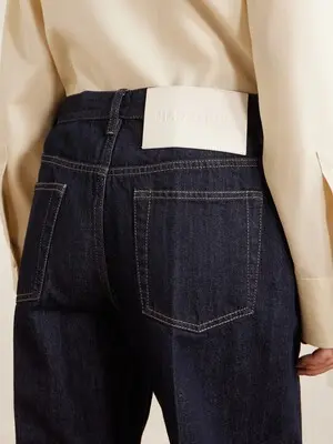 JIL SANDER Mid-rise Straight-leg Jeans - Blue