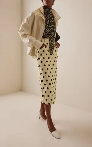 Françoise Presley Belted Cotton Jacket