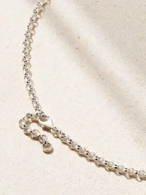 L’ATELIER NAWBAR Warrior Princess White Diamond Necklace