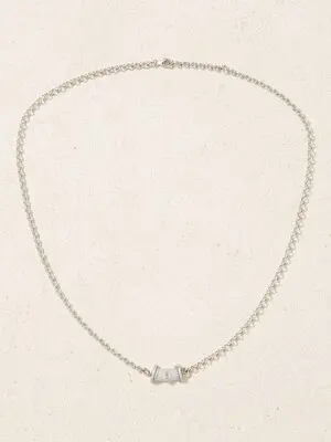 L’ATELIER NAWBAR Warrior Princess White Diamond Necklace