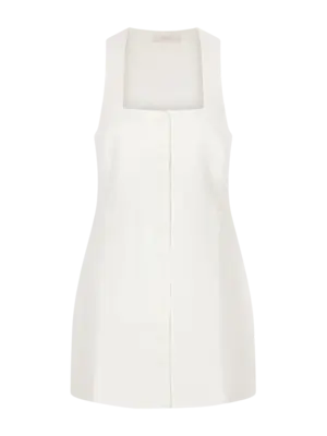 FAITHFULL THE BRAND Faithfull Jacques Linen Mini Dress