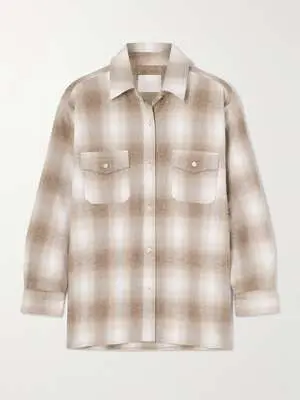 Citizens Of Humanity Kota Checked Cotton-flannel Shirt
