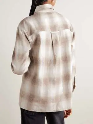 Citizens Of Humanity Kota Checked Cotton-flannel Shirt