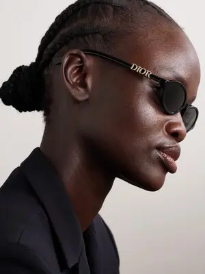 Dior Diortreasure R1i Embellished Sunglasses - Black