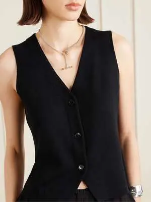ALLUDE Wool Vest
