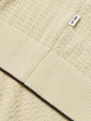 Nn07 Nalo 60039 Open-knit Cotton Shirt