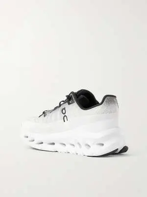 On Cloudtilt Stretch-knit Sneakers - White