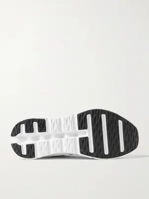 On Cloudtilt Stretch-knit Sneakers - White