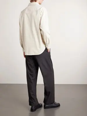 Nn07 Ricky 50015 Denim Western Shirt - Neutrals