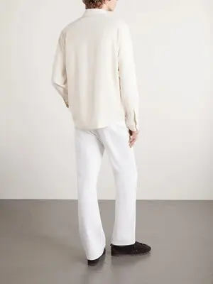 Nn07 Deon 5027 Lenzing™ Ecovero™-blend Shirt - Neutrals