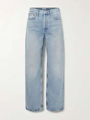 AGOLDE Arc Mid-rise Wide-leg Jeans