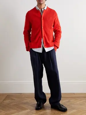 Nn07 Jasper 60028 Ribbed Organic Cotton Cardigan