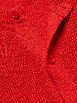 Nn07 Jasper 60028 Ribbed Organic Cotton Cardigan