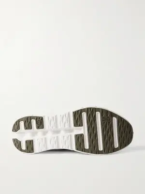 On Cloudtilt Stretch-knit Sneakers - Green