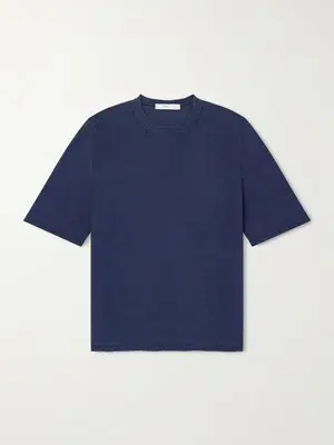 Inis Meáin Linen And Cotton-blend T-shirt