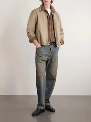 Jacquemus Le De-nîmes Berger Straight-leg Distressed Jeans