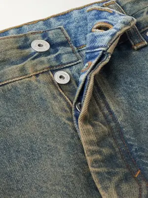 Jacquemus Le De-nîmes Berger Straight-leg Distressed Jeans