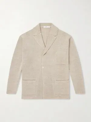 Inis Meáin Linen Cardigan - Neutrals