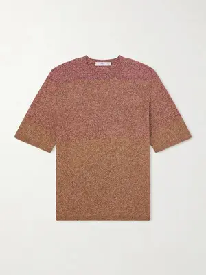 Inis Meáin Scail Linen And Cotton-blend T-shirt