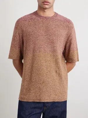 Inis Meáin Scail Linen And Cotton-blend T-shirt