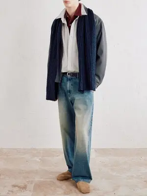 MFPEN Evening Striped Cotton-poplin Shirt