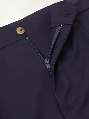 De Bonne Facture Straight-leg Pleated Super 130s Wool Suit Trousers