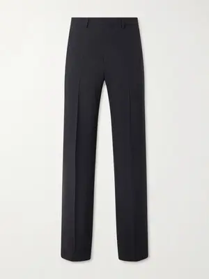 Dries Van Noten Straight-leg Wool-twill Trousers