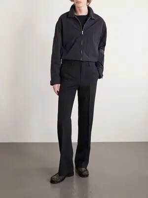 Dries Van Noten Straight-leg Wool-twill Trousers