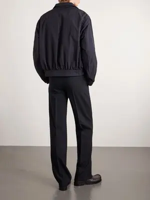 Dries Van Noten Straight-leg Wool-twill Trousers