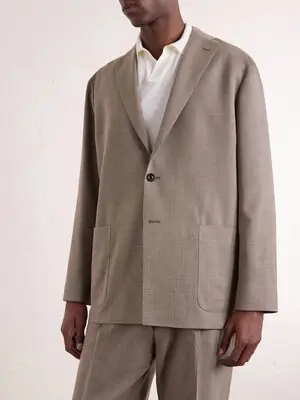 Boglioli K-jacket Virgin Wool Suit Jacket - Neutrals