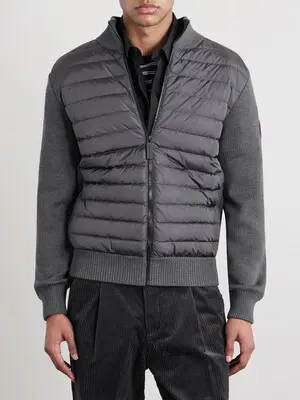 Canada Goose Hybridge Slim-fit Jacket - Gray
